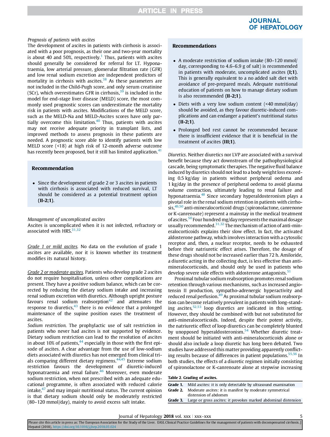 EASL Clinical Practice Guidelines for the management of patients with ...