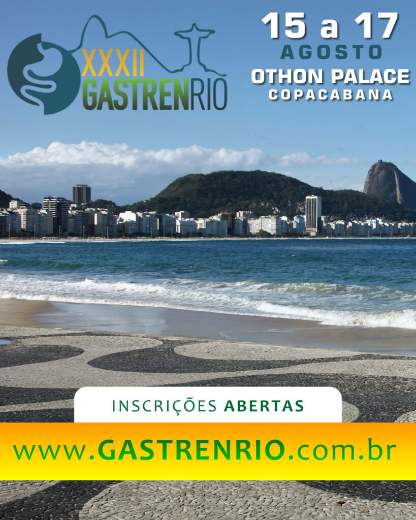 Inscrições abertas para o XXXII Gastren-Rio – Associação de ...